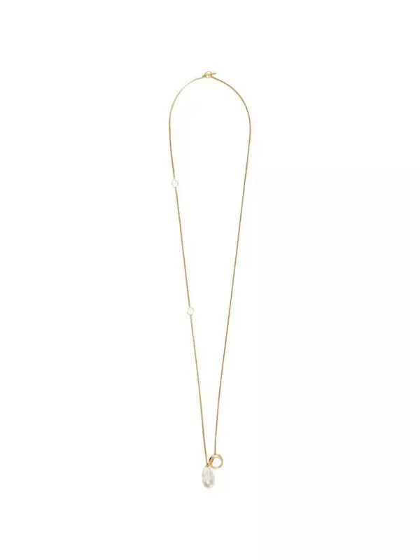 JIL SANDER Irregular Shape Pearl Necklace
