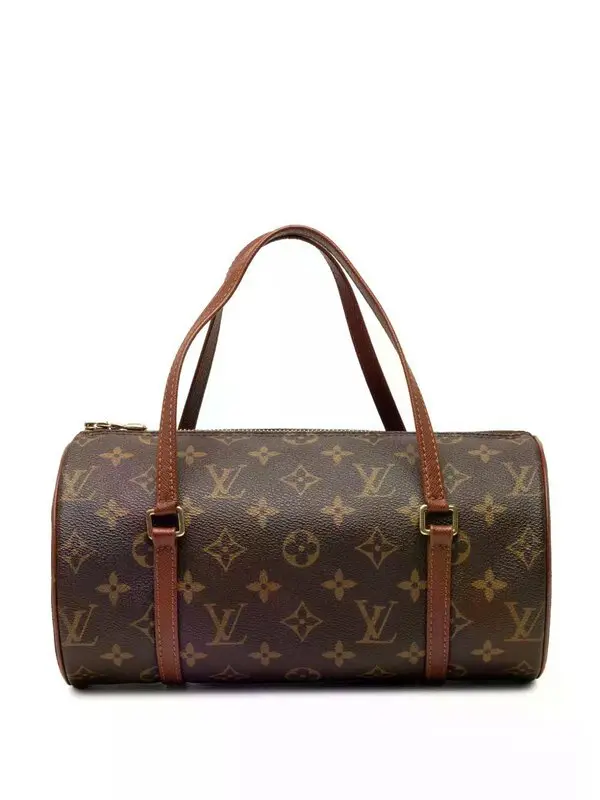 LOUIS VUITTON 2000 Monogram Papillon 26 Handbag - Brown