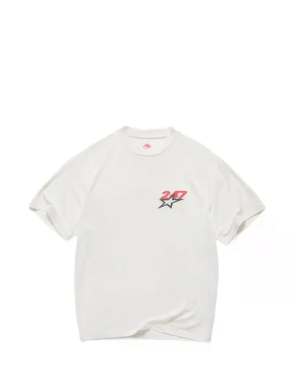 REPRESENT Team 247 Star Oversized T-shirt - White