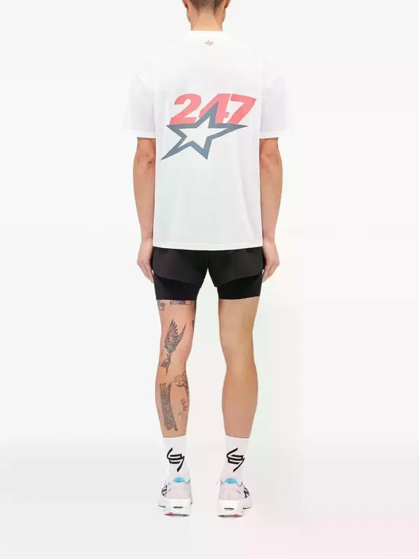 REPRESENT Team 247 Star Oversized T-shirt - White