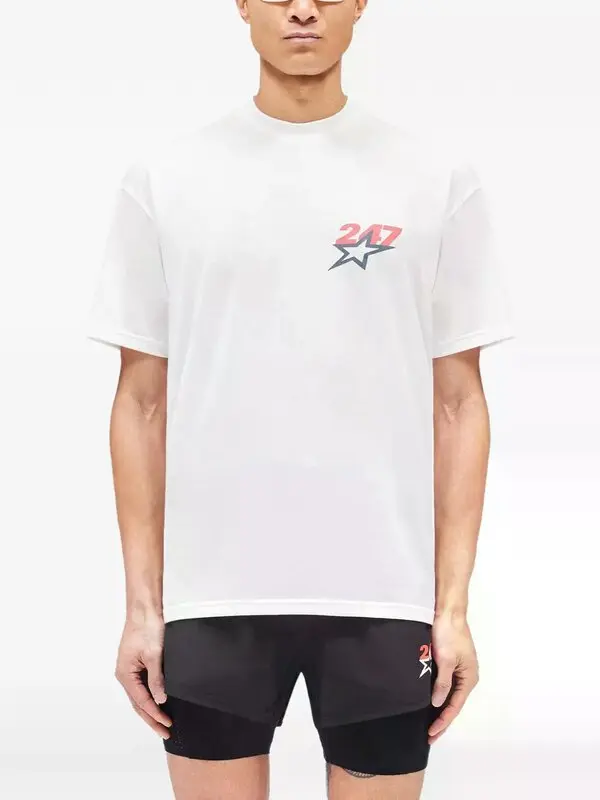 REPRESENT Team 247 Star Oversized T-shirt - White