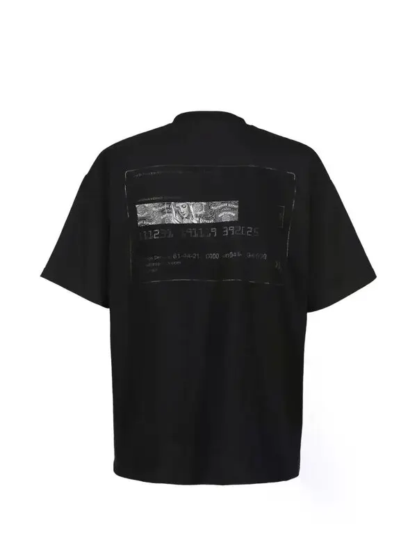 BREATH Graphic-print T-shirt - Black