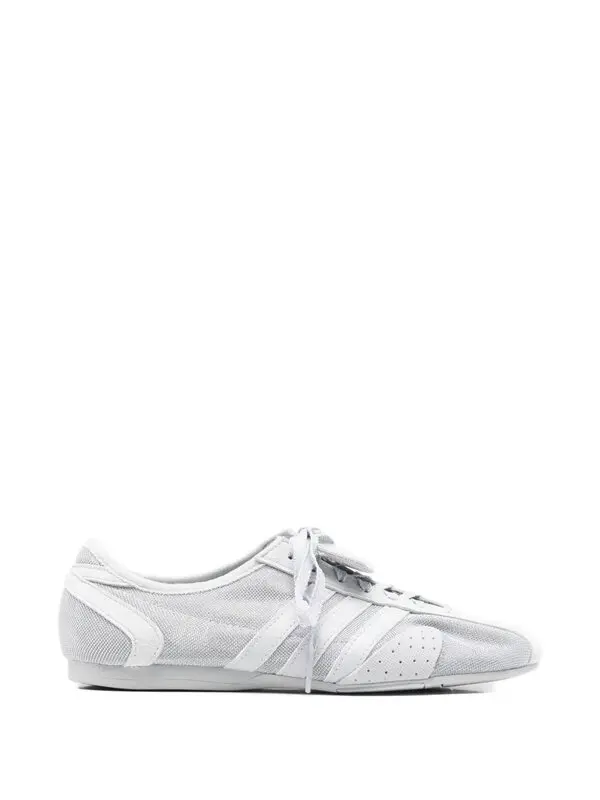 Adidas By Stella McCartney Metallic Lace-up Sneakers - Grey