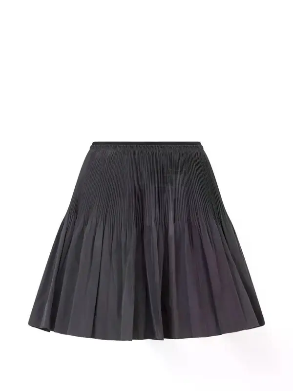 Valentino Garavani Pleated Mini Skirt - Grey
