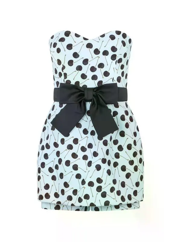 Red Valentino Bow Mini Dress