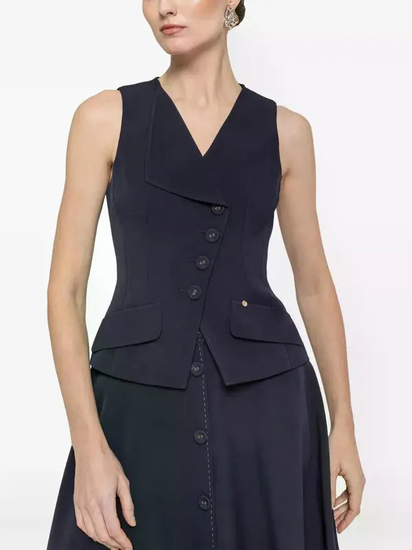 NISSA Single-breasted Tailored Vest
