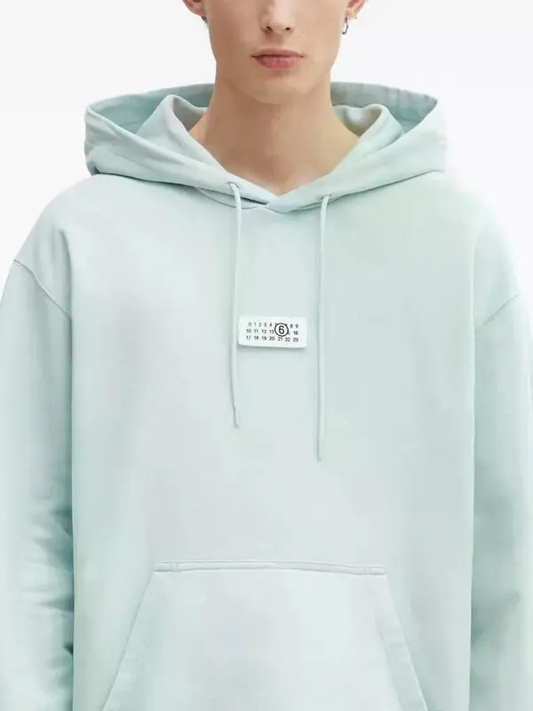 MAISON MARGIELA Logo-patch Hoodie