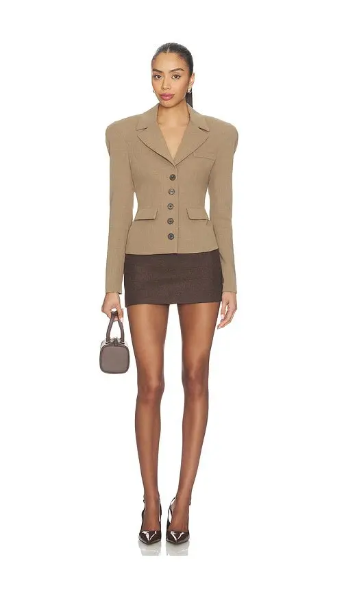 Magda Butrym Tailored Blazer - Beige