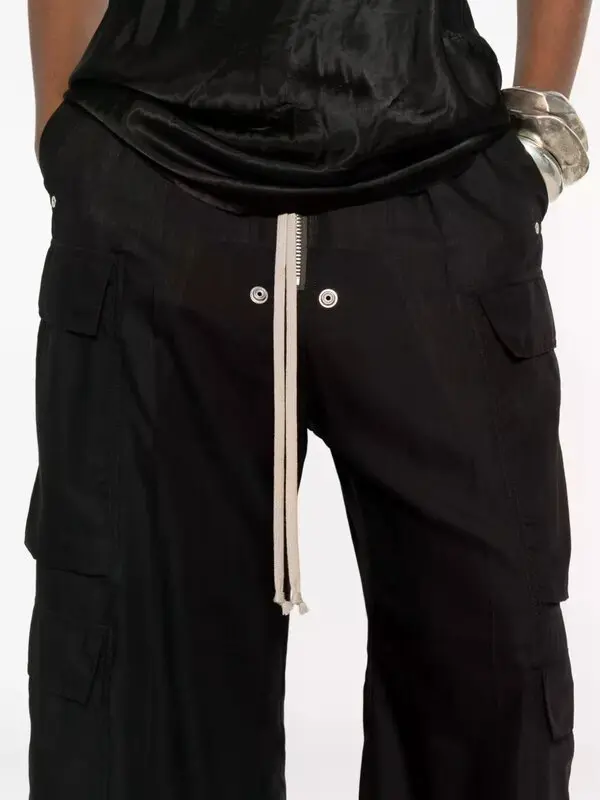Rick Owens Cargobelas Drawstring Cargo Pants