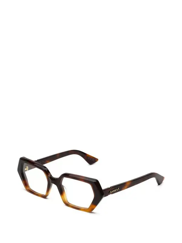 Marni Geometric Frame Glasses