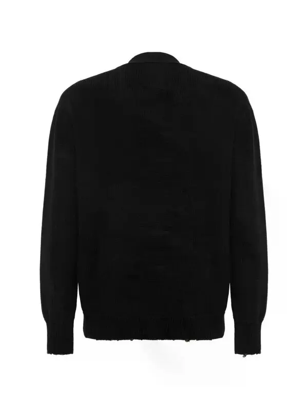 LANEUS V-neck Cardigan - Black