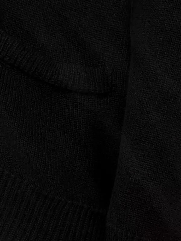 LANEUS V-neck Cardigan - Black