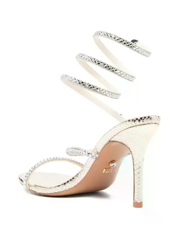 TWENTY FOURHAITCH Rhinestone Embellished Pumps