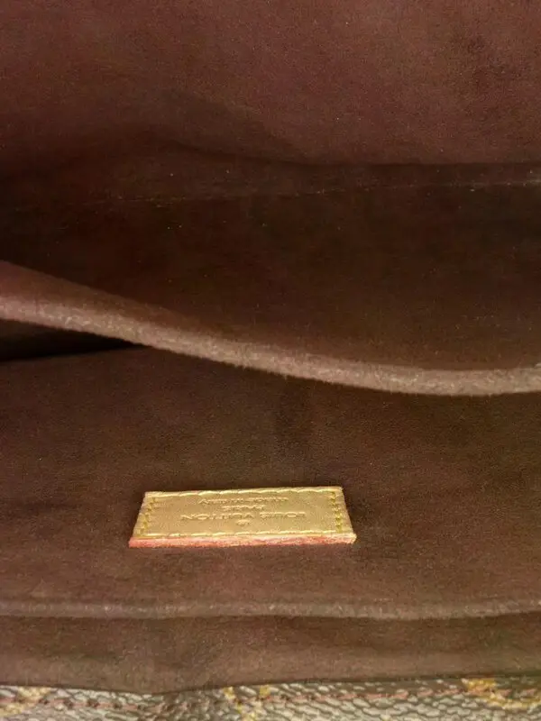 LOUIS VUITTON 2017 Monogram Pochette Metis Satchel - Brown