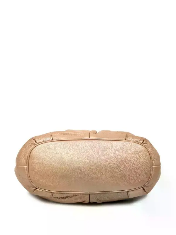 Gucci Calfskin Sukey Satchel - Gold