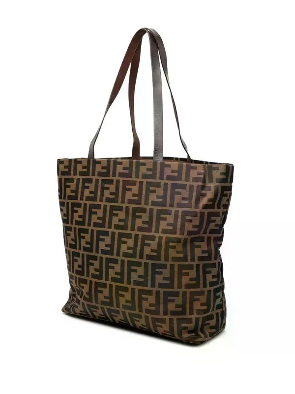 Fendi Zucca Canvas Tote Bag
