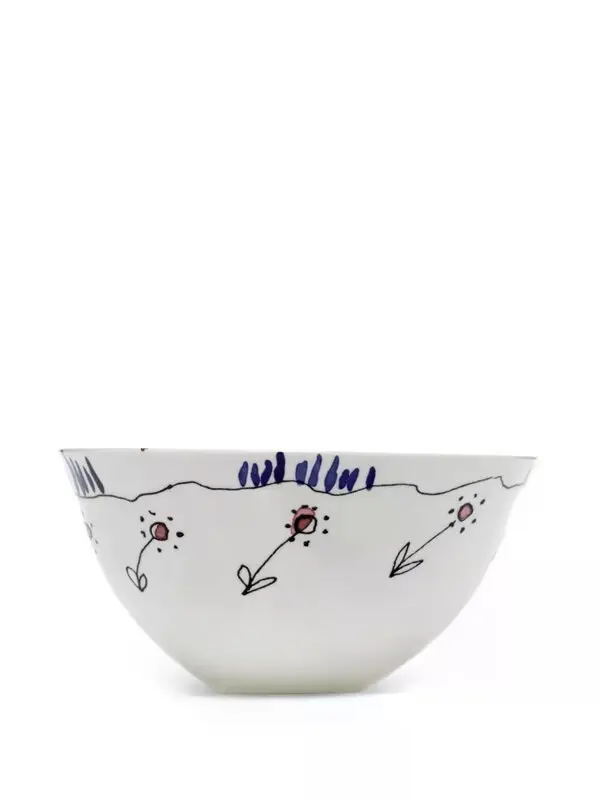 SERAX Floral-print Serving Bowl