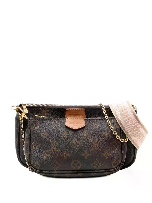 LOUIS VUITTON Monogram Multi Pochette Accessoires - Brown