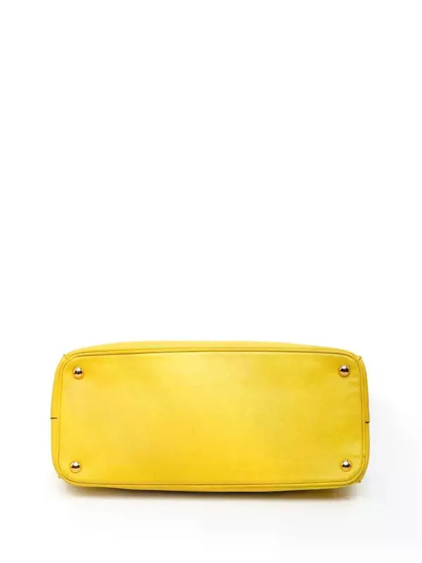 Prada Medium Saffiano Lux Galleria Double Zip Satchel