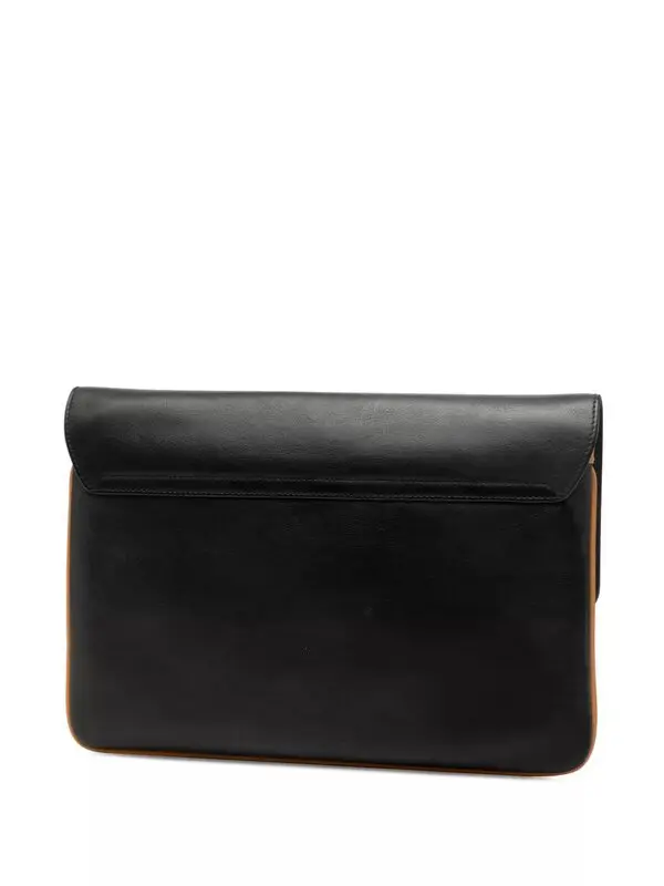Celine 2006 Leather Carriage Clutch