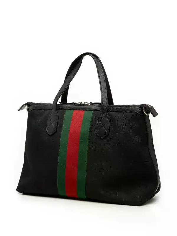 Gucci 2000-2015 Canvas Techno Web Satchel