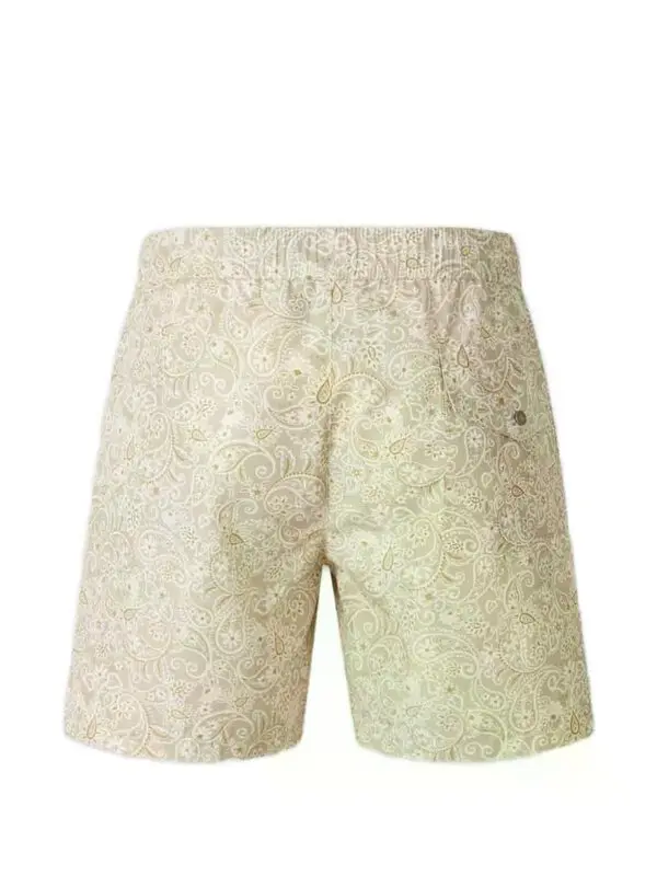 Moncler Paisley Print Swim Shorts - Neutrals