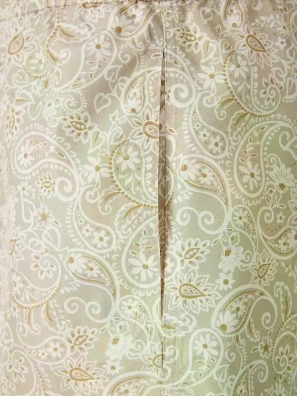 Moncler Paisley Print Swim Shorts - Neutrals