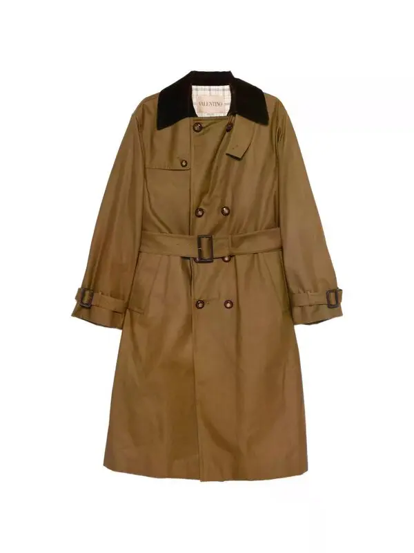 Valentino Garavani Belted Trench Coat - Brown