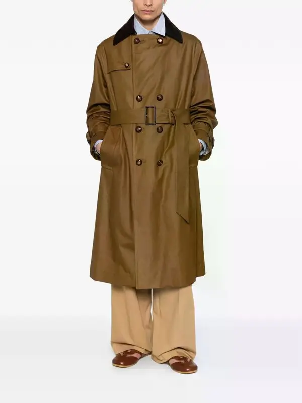 Valentino Garavani Belted Trench Coat - Brown