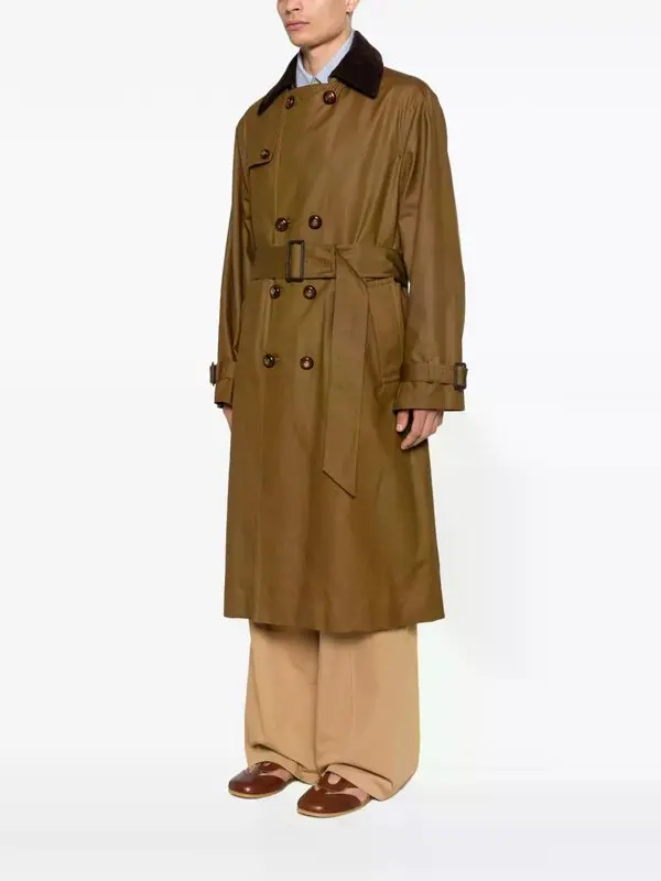 Valentino Garavani Belted Trench Coat - Brown