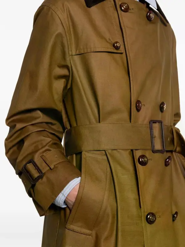Valentino Garavani Belted Trench Coat - Brown
