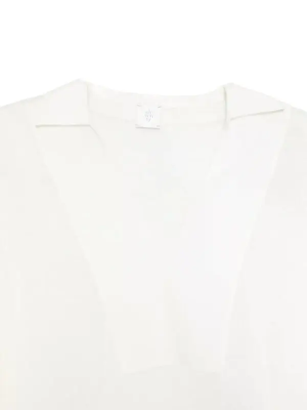 Eleventy V-neck Blouse