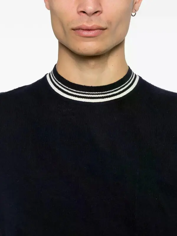 PAOLO PECORA Striped Pocket T-shirt
