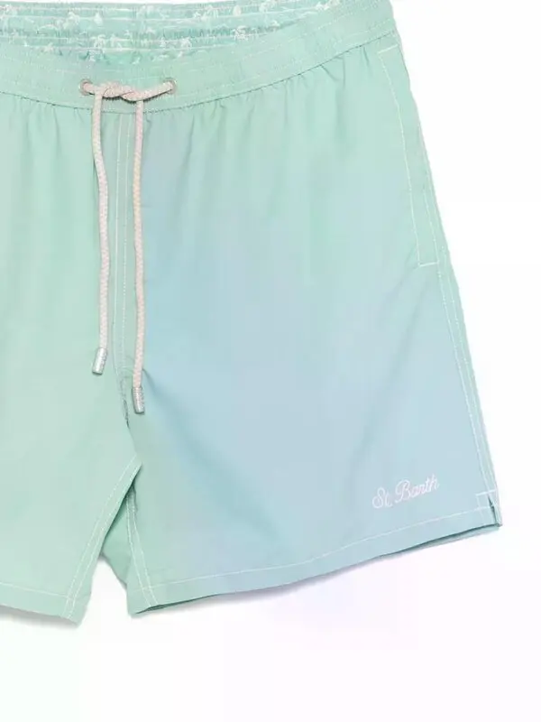 MC2 SAINT BARTH Drawstring Swim Shorts - Green