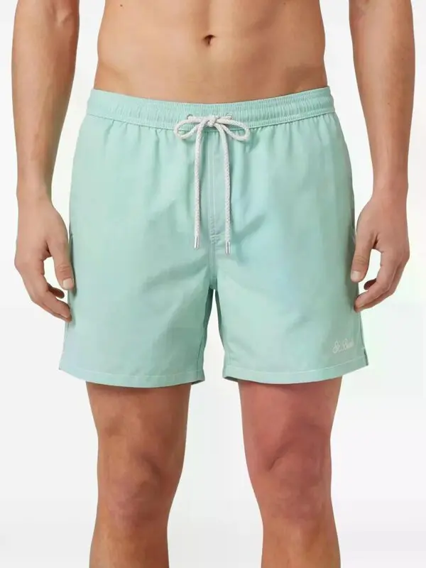 MC2 SAINT BARTH Drawstring Swim Shorts - Green