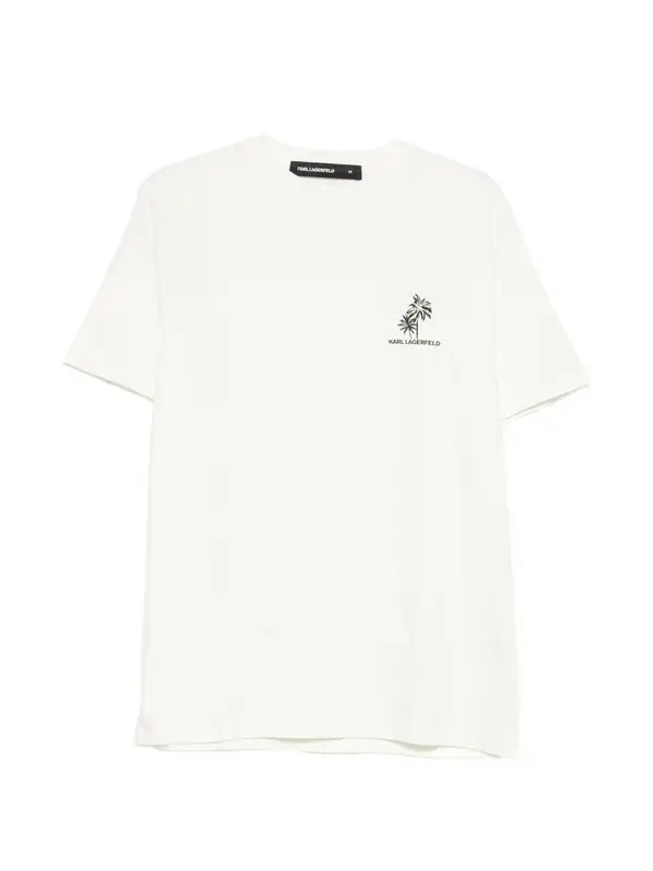 Karl Lagerfeld Palm-tree T-shirt