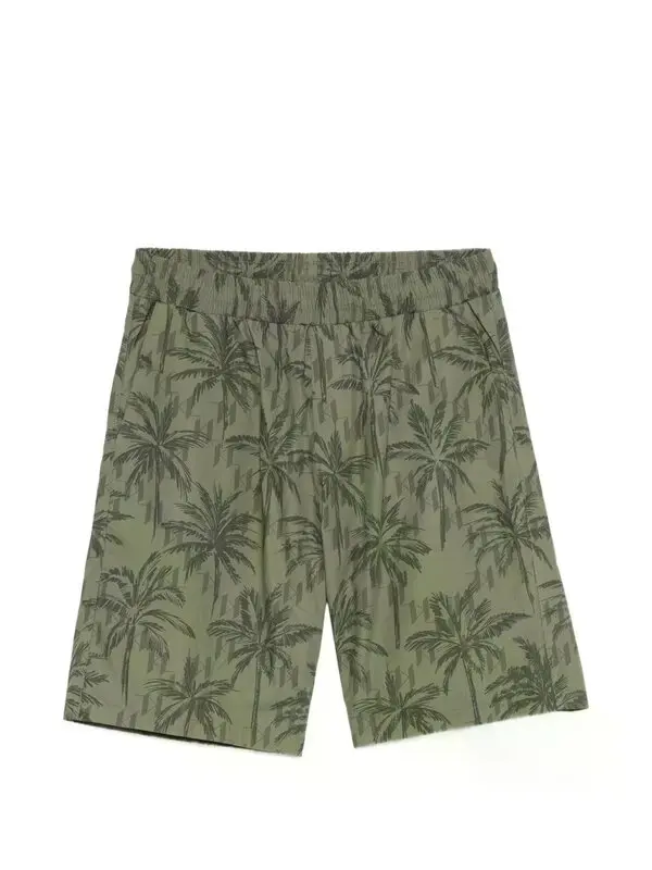 Karl Lagerfeld Palm-print Shorts
