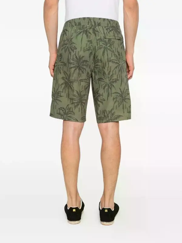 Karl Lagerfeld Palm-print Shorts