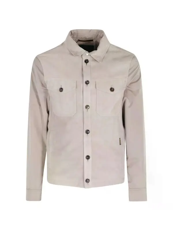 MOORER Button Chest-pockets Shirt Jacket