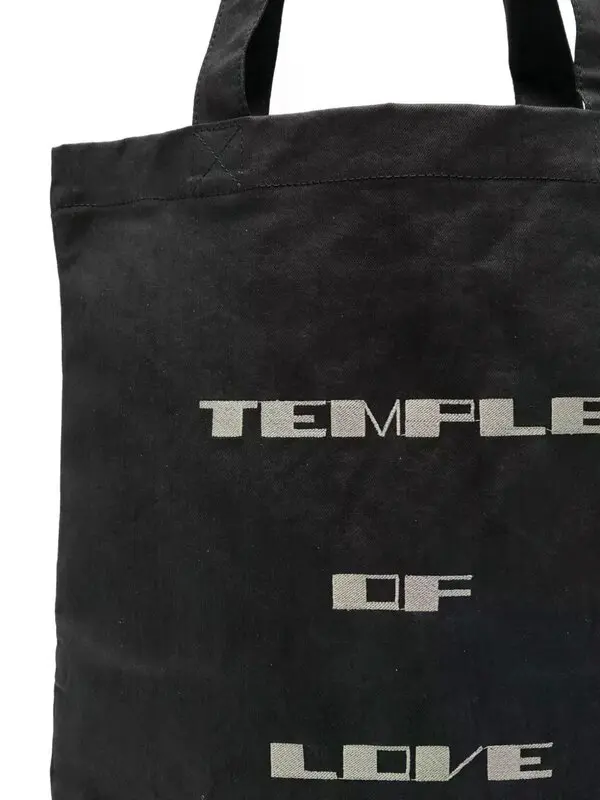 Rick Owens Graphic Print Shoulder Bag