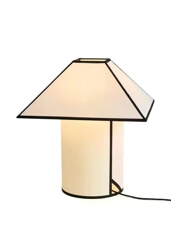 HAY Ava Pyramid Black-trim Table Lamp