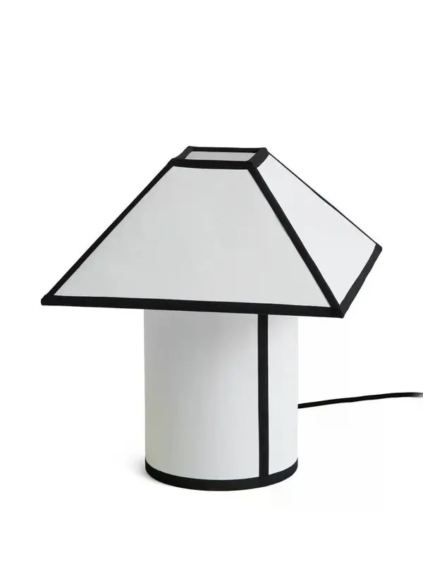 HAY Ava Pyramid Trim-detail Table Lamp - White