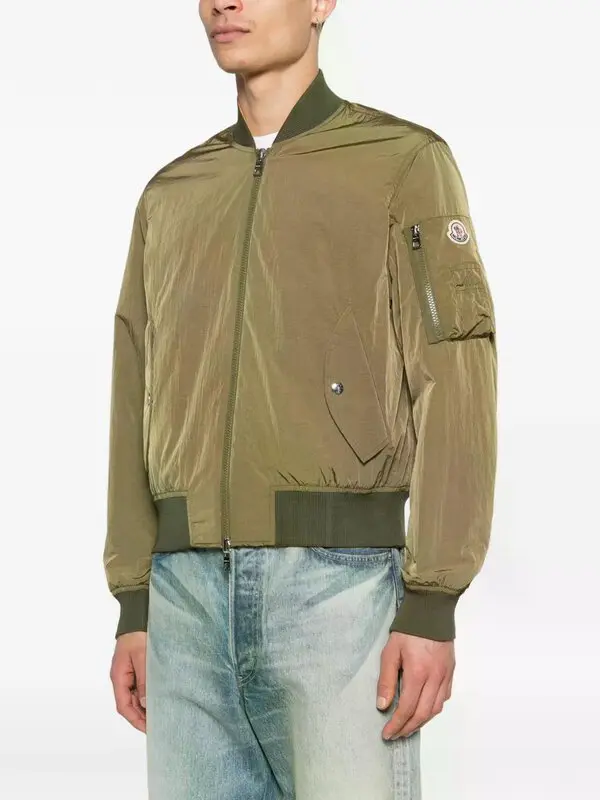 Moncler Reversible Logo-patch Bomber Jacket