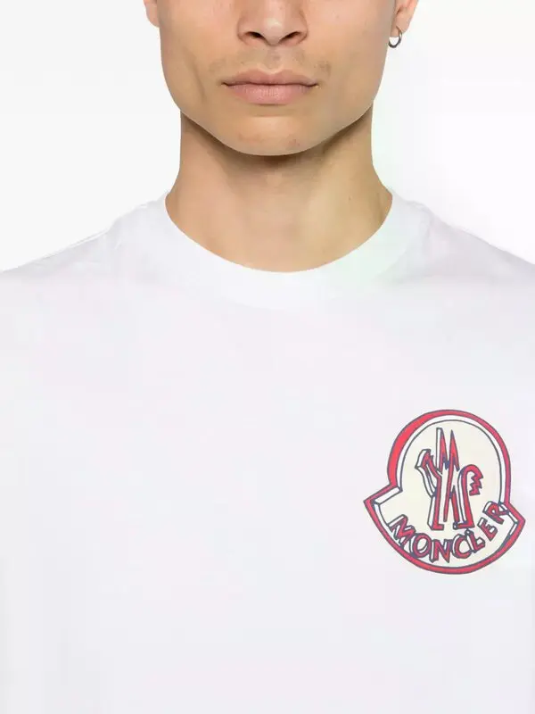 Moncler Logo-print T-shirt - White