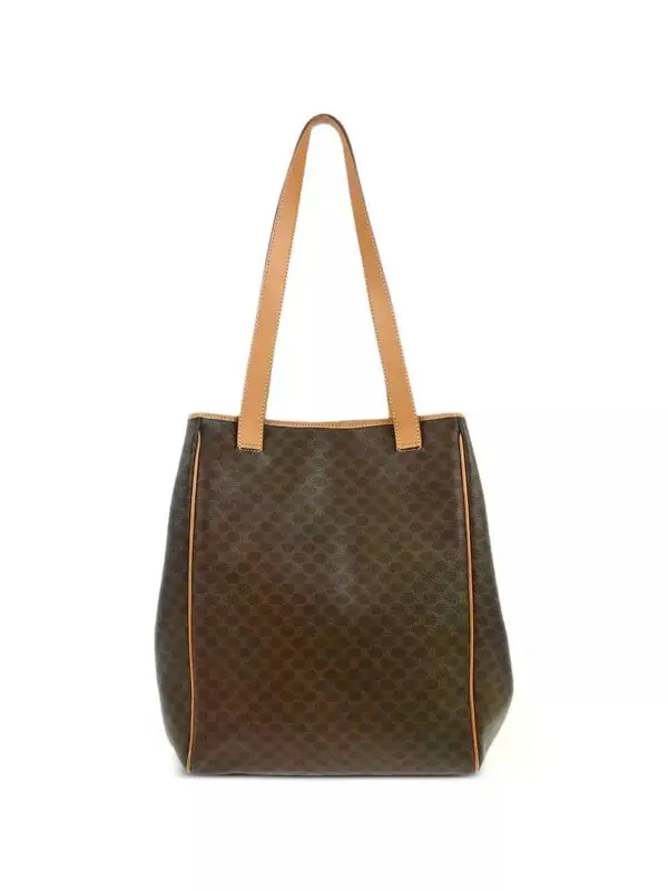 Celine 1990s Macadam Tote Handbag