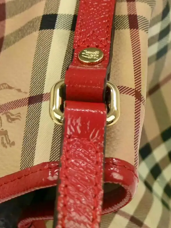 Burberry 1990s Check Tote Bag