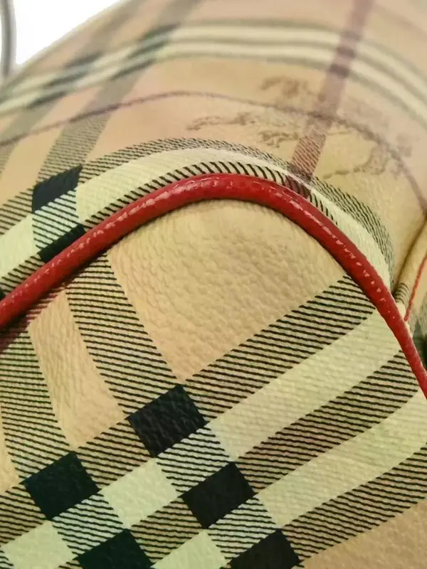 Burberry 1990s Check Tote Bag
