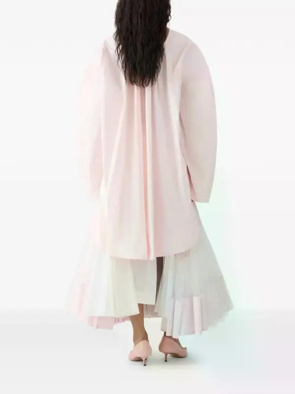 Jacquemus Paysan Puff-sleeve Mini Dress - Pink