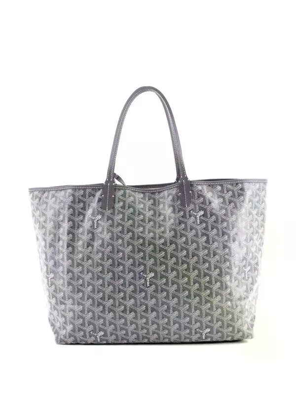 Goyard Saint Louis Coated Canvas Pm Tote Bag - Grey