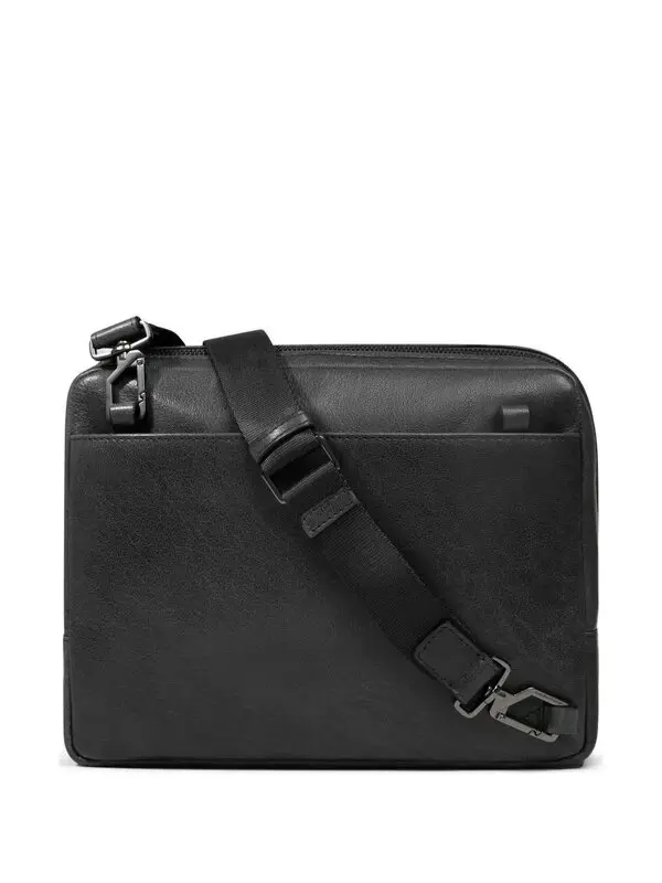 PIQUADRO Leather Messenger Bag